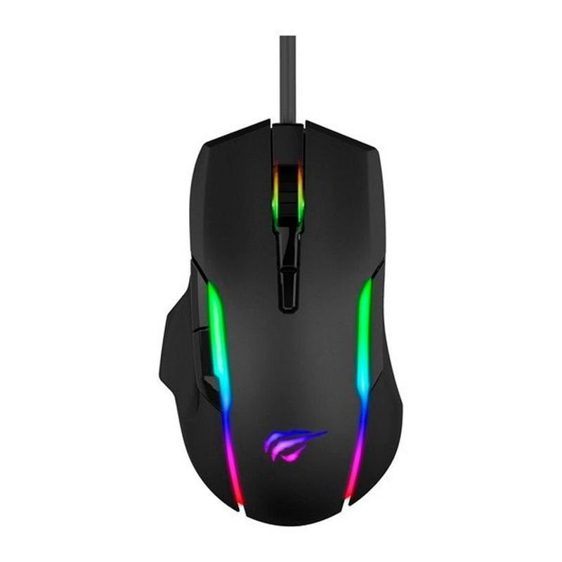 MOUSE HAVIT RGB BACKLIT PROGRAMMABLE / 7 BOTONES/ 4800 DPI HV-MS1012A ZER | falabella.com