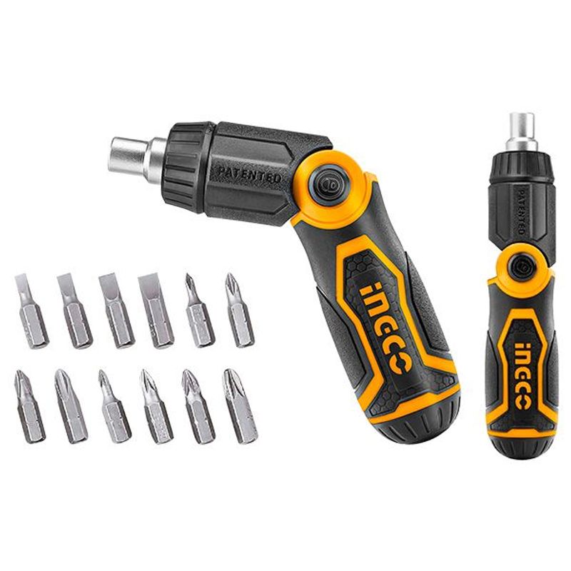 JUEGO DESTORNILLADOR RATCHET X 12 PZAS AKISD1208 INGCO INGCO ...