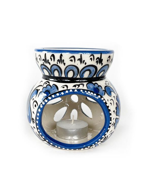 Pebetero en Cerámica - Azul GENERICO | falabella.com