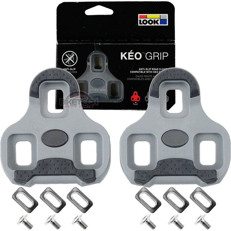 Calas chocles look keo gris 45º original para bicicleta ruta LOOK ...