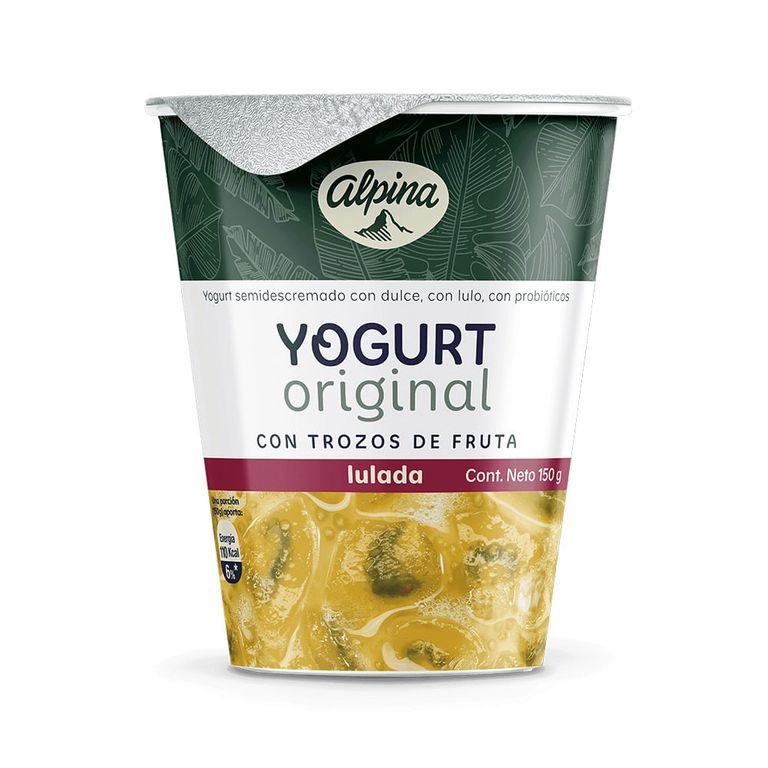 Yogurt Alpina Original Lulada X150g GENERICO | Falabella Colombia