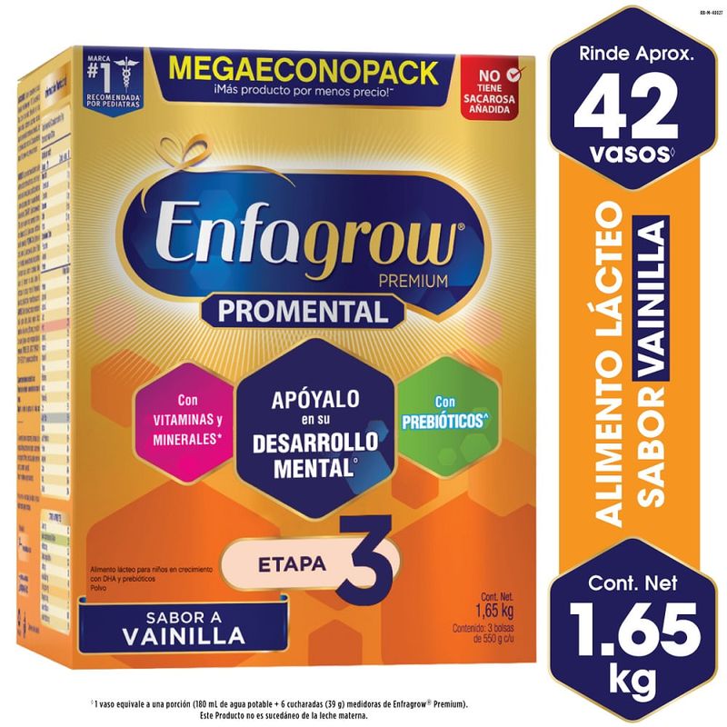 Formula Infantil Enfagrow Premium Vainilla X 1650gr ENFAGROW ...