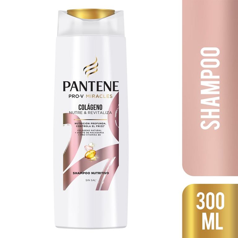 Shampoo Pantene Colageno Nutre Y Revitaliza X 300ml PANTENE | Falabella ...