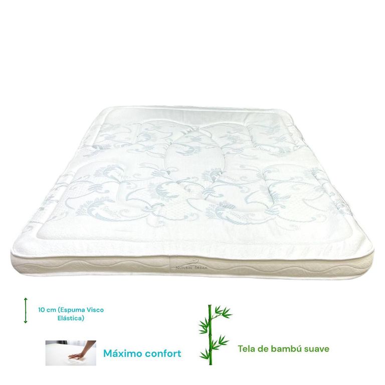PERFECT TOPPER NATURAL 200X200 GENERICO | falabella.com