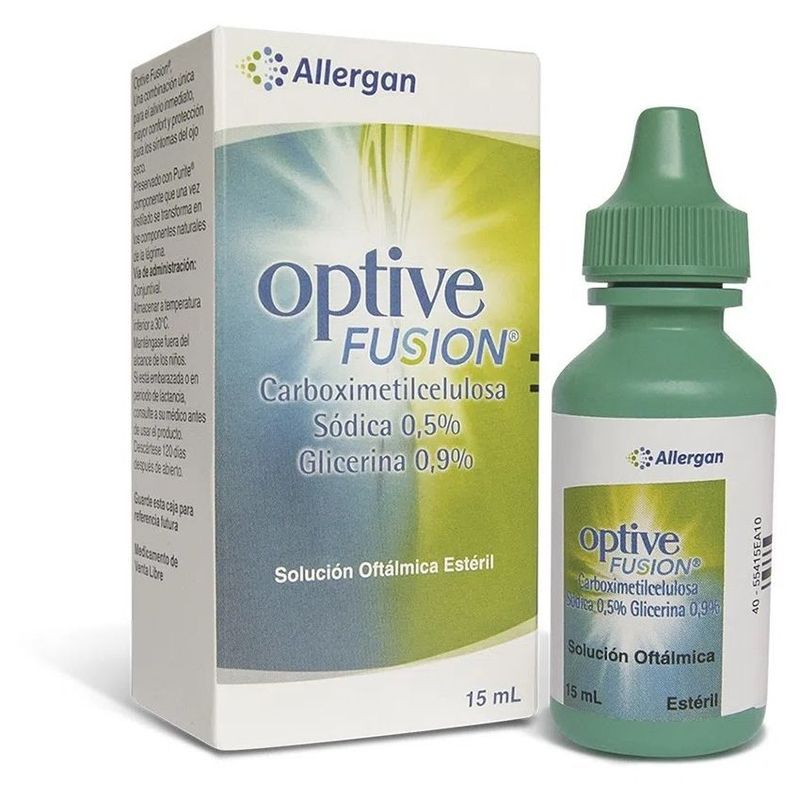 Gotas Optive Fusión Solución Oftálmica x 15 Ml OPTIVE | falabella.com