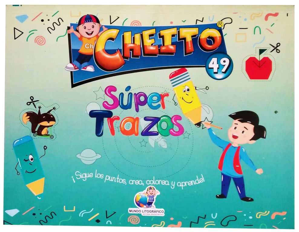 Cartilla Libro Cheito Super Trazos Para Niños BOOKS | Falabella Colombia