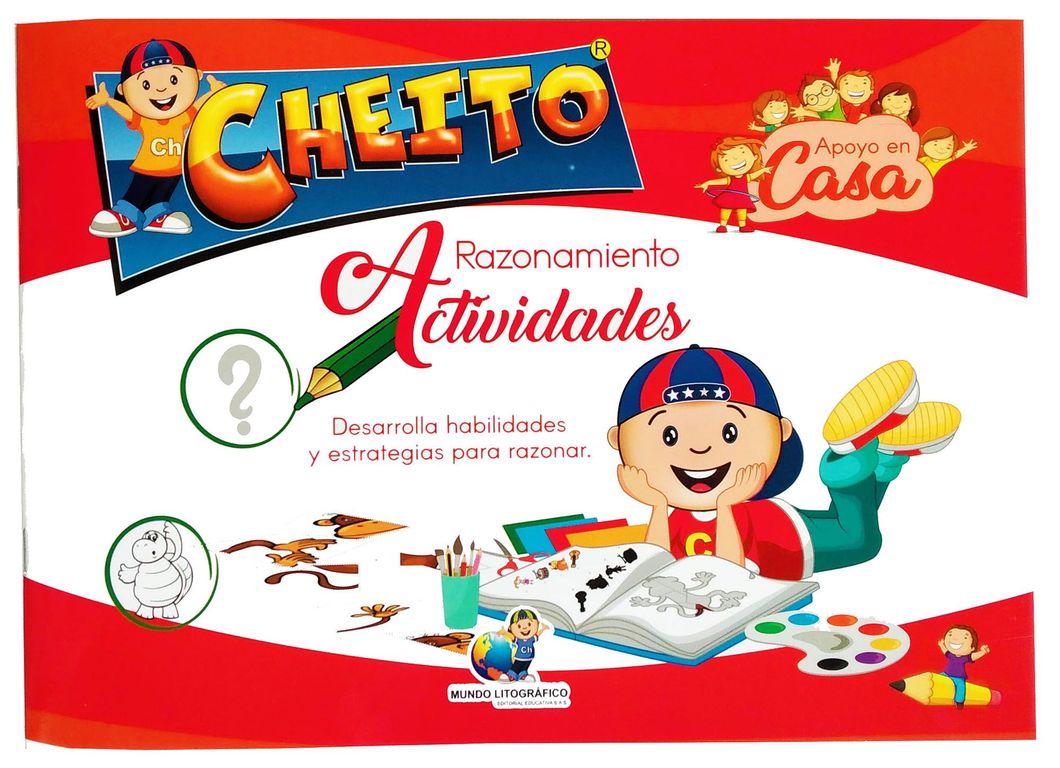 Libro Apoyo Cheito Aprendizaje Para Niños Razonamiento Acti BOOKS ...