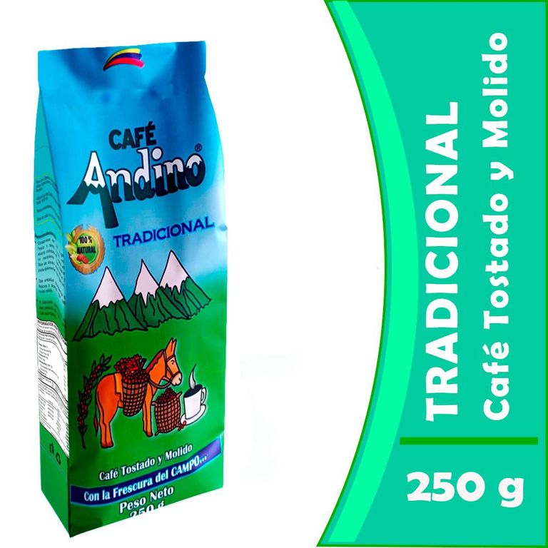 Café Andino Tradicional 250g ANDINO | Falabella Colombia