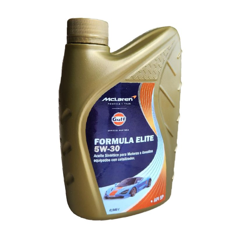 Aceite Para Motor Gulf Formula Elite 5w30 Api Sp, 1lt/ 1/4 GENERICO ...