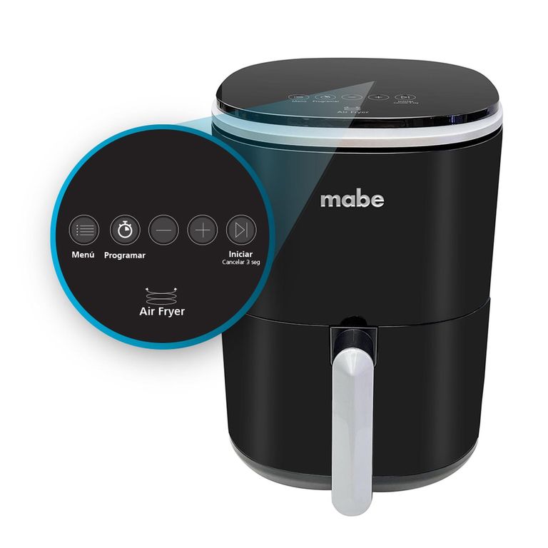 Freidora de Aire Digital 3.8 Litros Negro Mabe - AFM38DN MABE ...