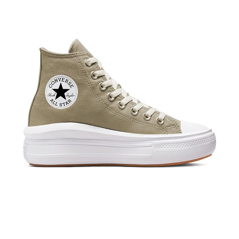 Tenis Converse Botas Chuck Taylor Move Mujer-Beige Oscuro CONVERSE ...