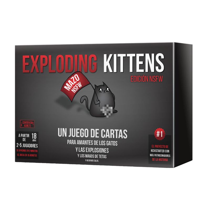Exploding Kittens Nsfw Juego De Mesa Español ASMODEE | falabella.com