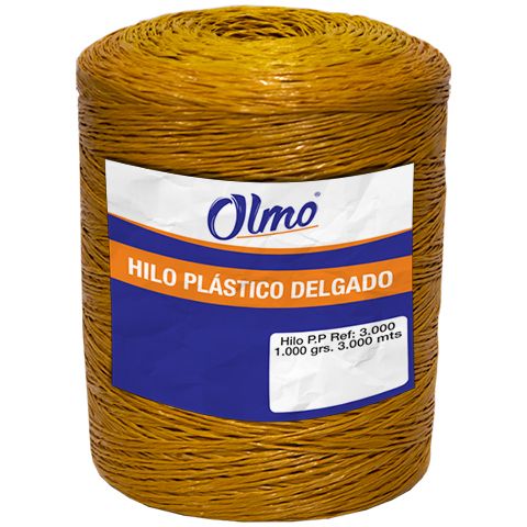 HILO PLASTICO 3000 DELGADO ROLLO X 1000GR OLMO SOGA GENERICO ...