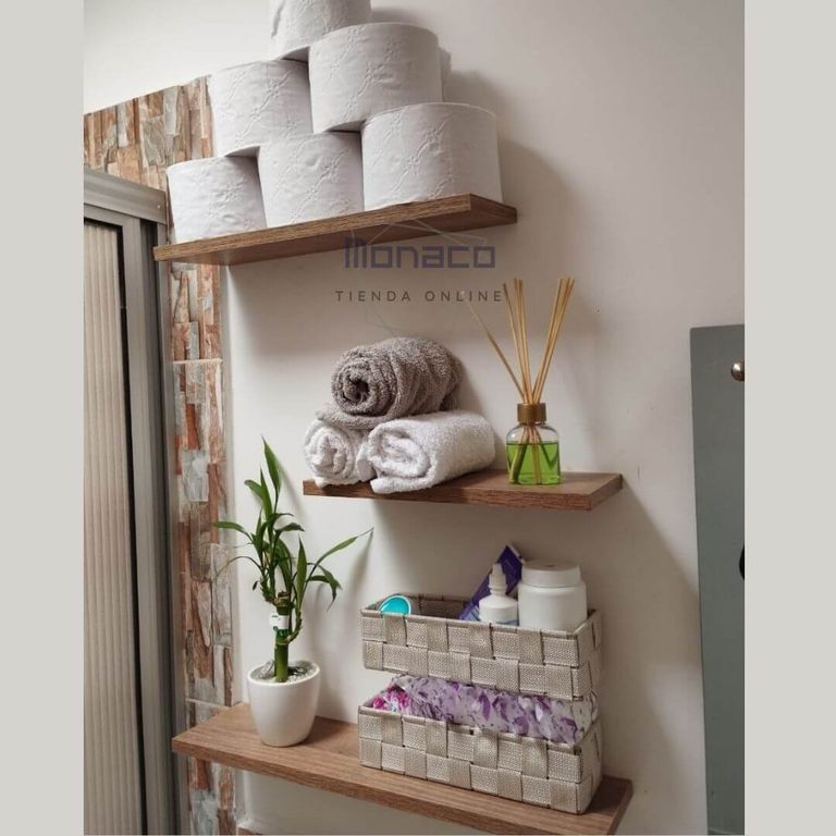 Kit Repisas Flotantes Modernas X3 Medidas Amaretto - Decoracion Hogar ...