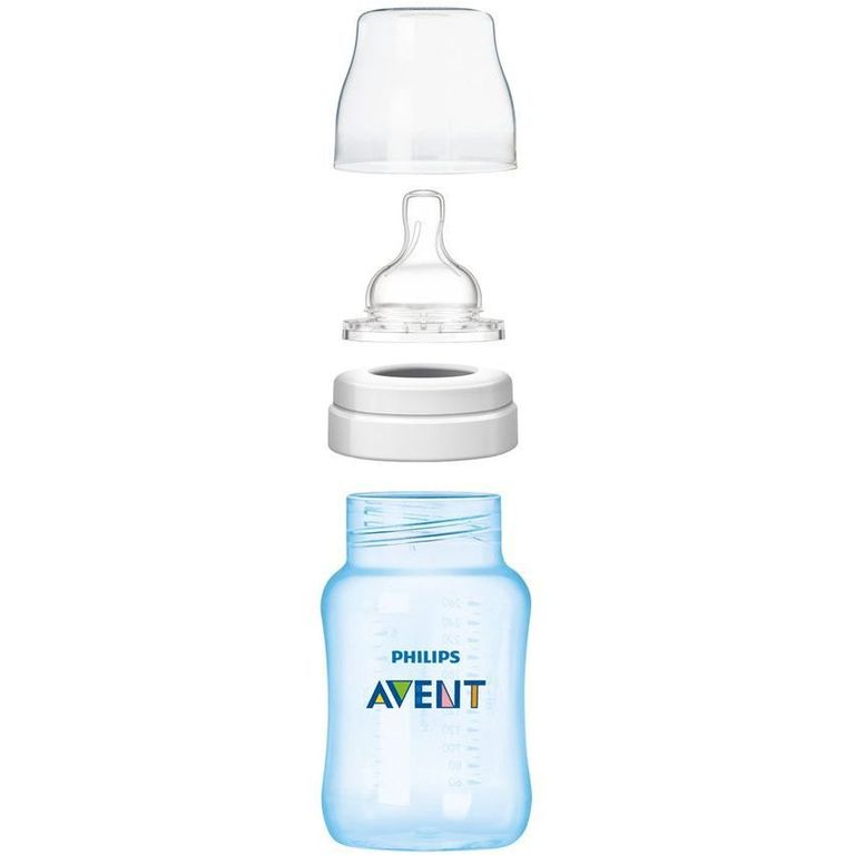 Tetero avent biberon 9 oz 260ml classic azul PHILIPS | falabella.com