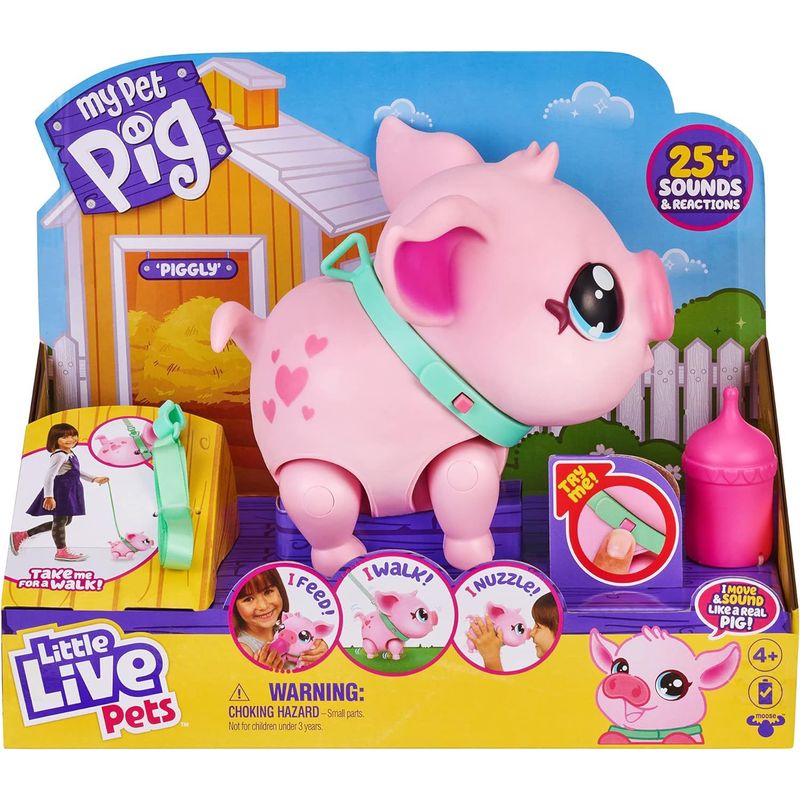 Mascota Interactiva Cerdo Little Live Pets Pig GENERICO | falabella.com