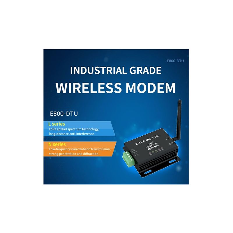 Modem Transceptor LoRa RS485 E800-DTU(433L20-485) 433MHz 3km GENERICO | falabella.com