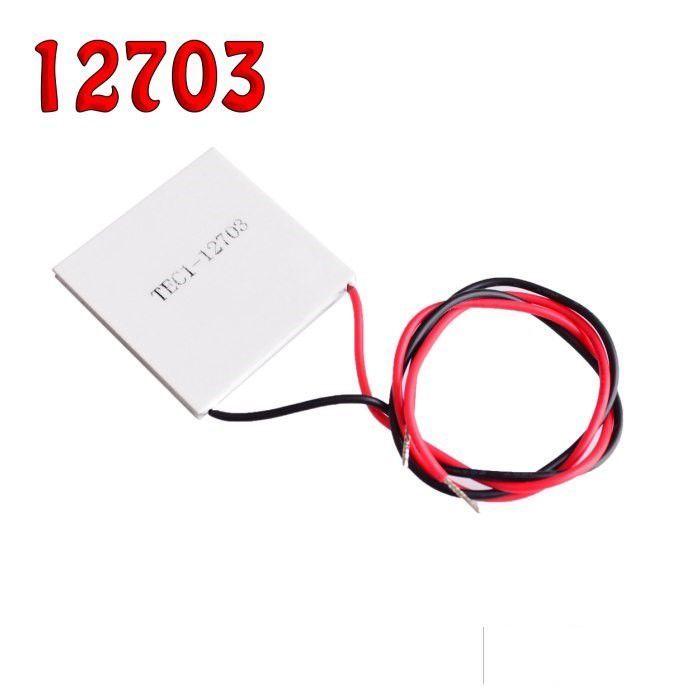 Celda Celula Peltier 12703 36W Tec1-12703 12v DC 3A 30x30mm GENERICO ...