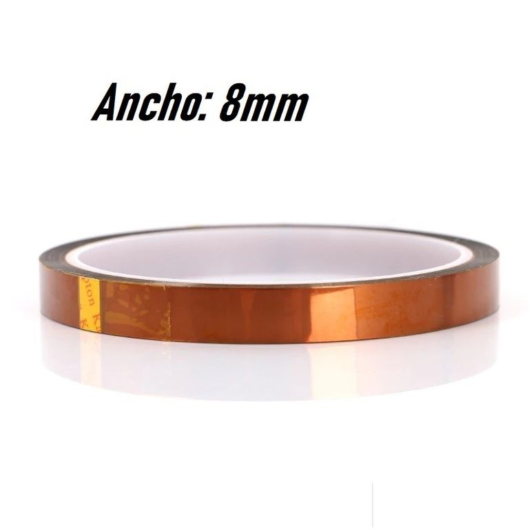 Cinta Termica 8mm x 33mt Alta Temperatura Resistencia Bga Pcb GENERICO ...