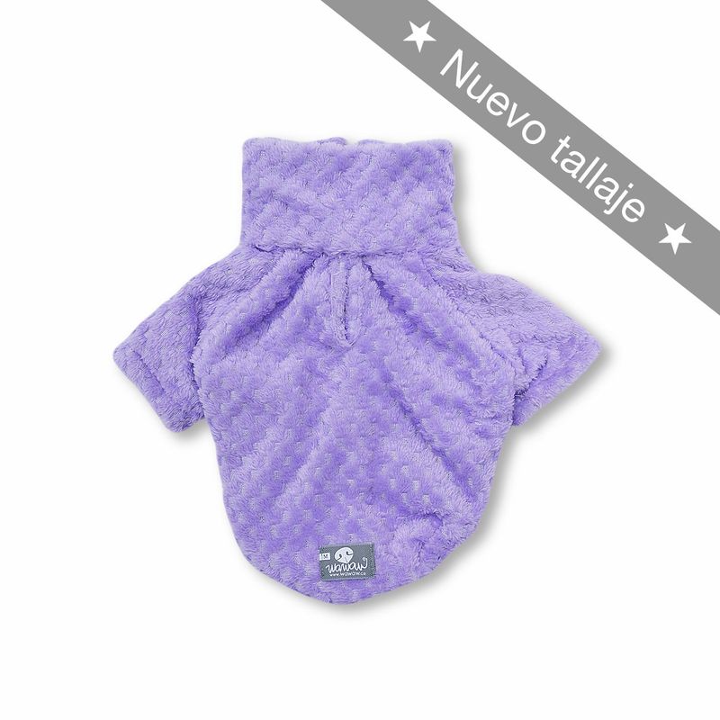 Saco para perro talla 2XL cuello alto cremallera piña lila Wawaw WAWAW ...