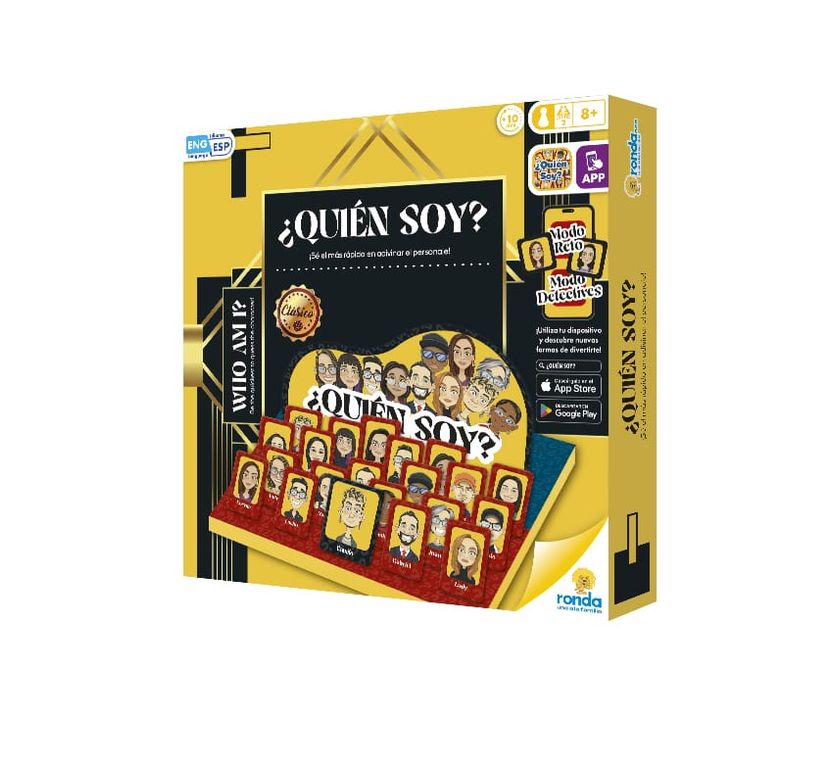 Juego De Mesa Quien Soy Clasico Ronda GENERICO | falabella.com