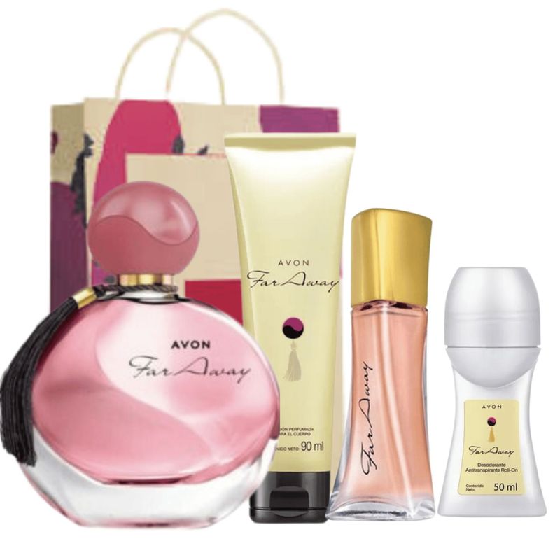 SET PERFUME FAR WAY X 4 AVON | falabella.com