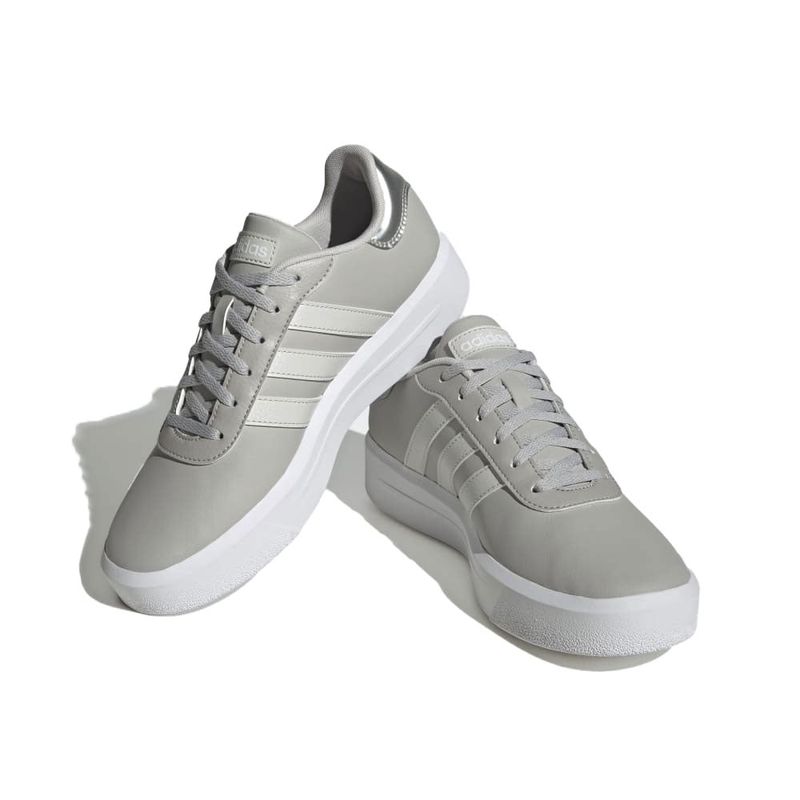 Tenis Mujer Adidas Court - Gris ADIDAS | falabella.com