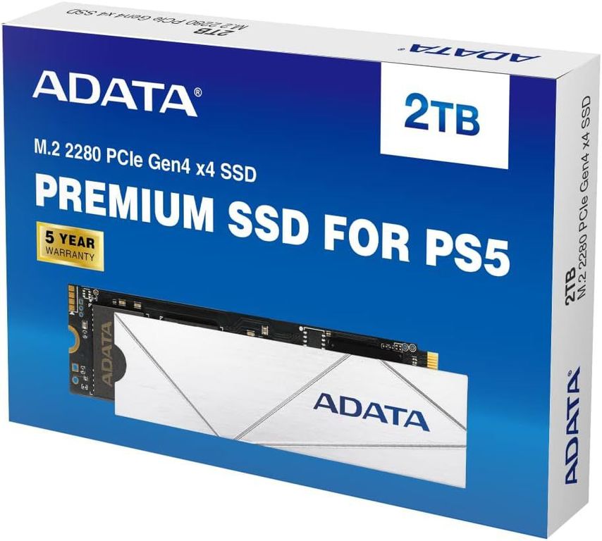 Premium SSD ADATA 2TB para PS5 PCIe Gen4 M.2 2280 ADATA | falabella.com