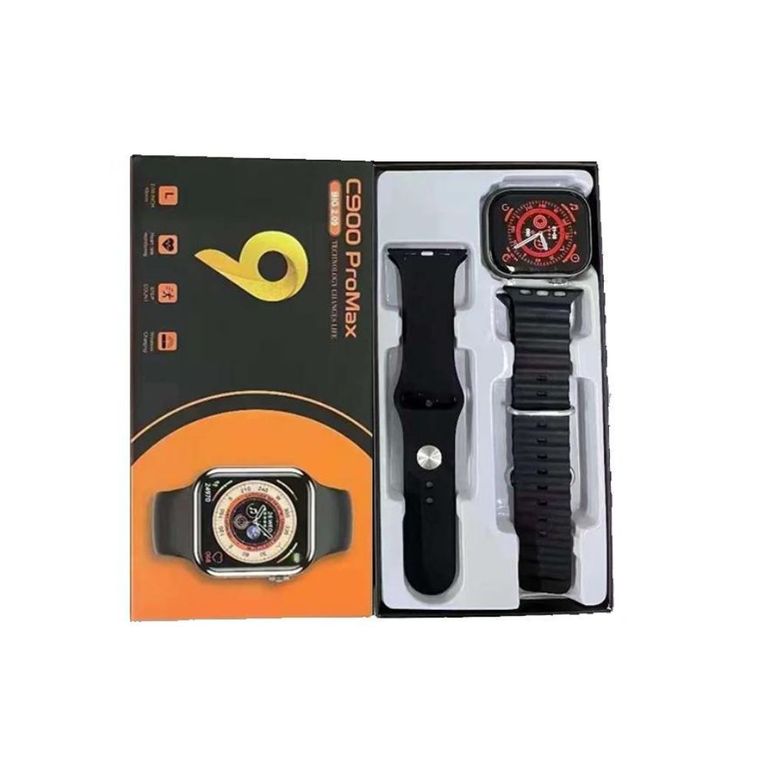 Reloj Smart watch C900 PRO MAX Negro MOBULA | falabella.com