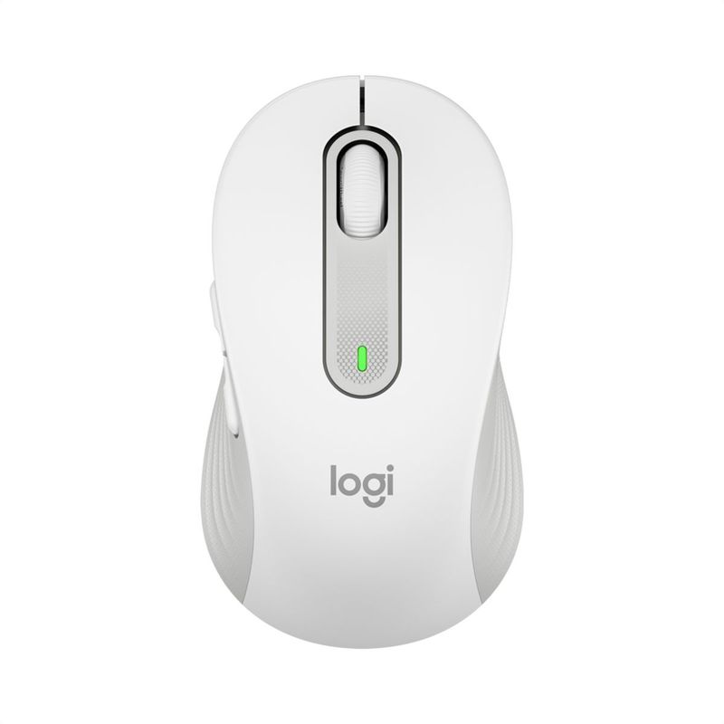 Mouse Inalámbrico Signature Logitech M650 Receptor Logi Bolt Blanco ...