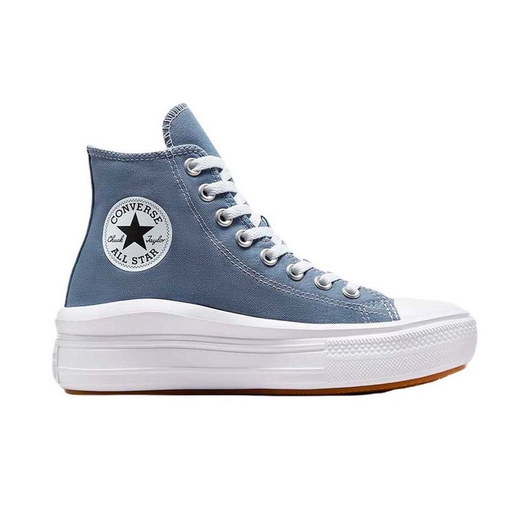 Tenis Converse Botas Chuck Taylor Move Mujer-Azul Grisáceo CONVERSE ...