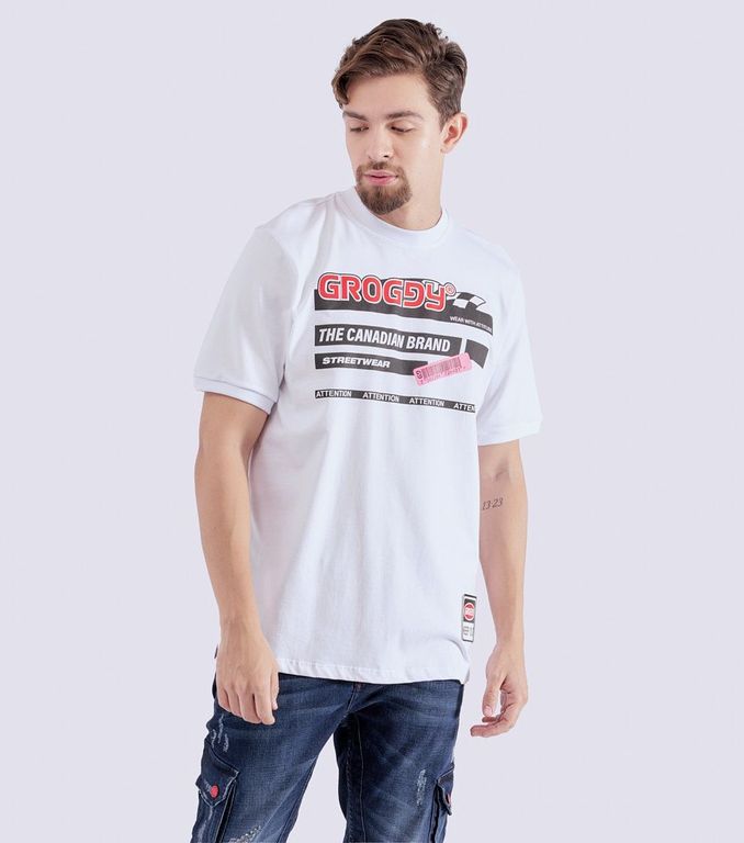 Camiseta Estampada Para Hombre Groggy GROGGY | falabella.com