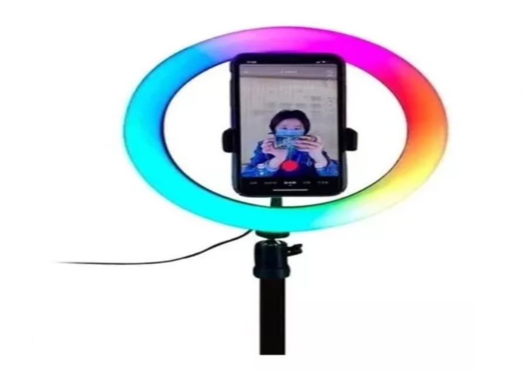 Aro de Luz con Tripode RGB 26 cms GENERICO | falabella.com