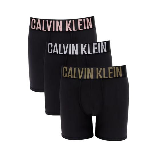 Pack De 3 Boxer Negros En Microfibra - Intense Power Calvin Klein ...