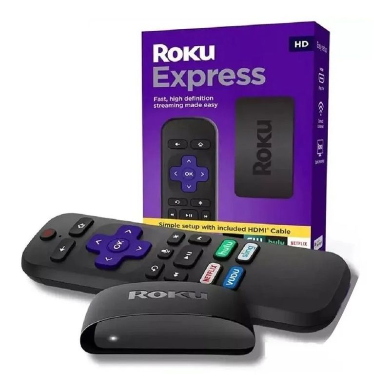 Roku Express Hd Convertidor Smart Tv Original Nueva Version ROKU ...