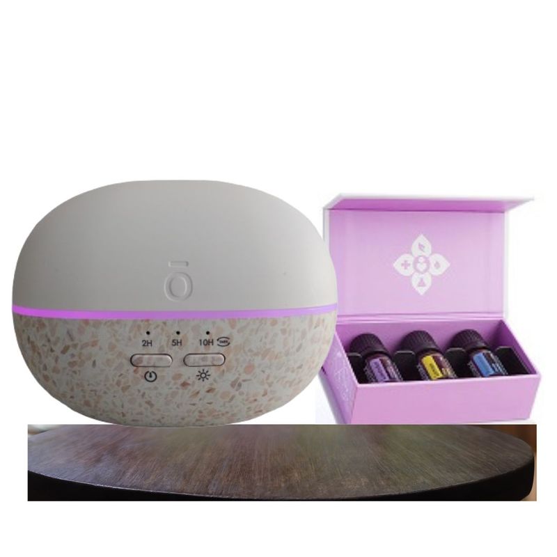 Difusor Pebble de doterra + Kit de Aceites Esenciales AROMAVIDA ...