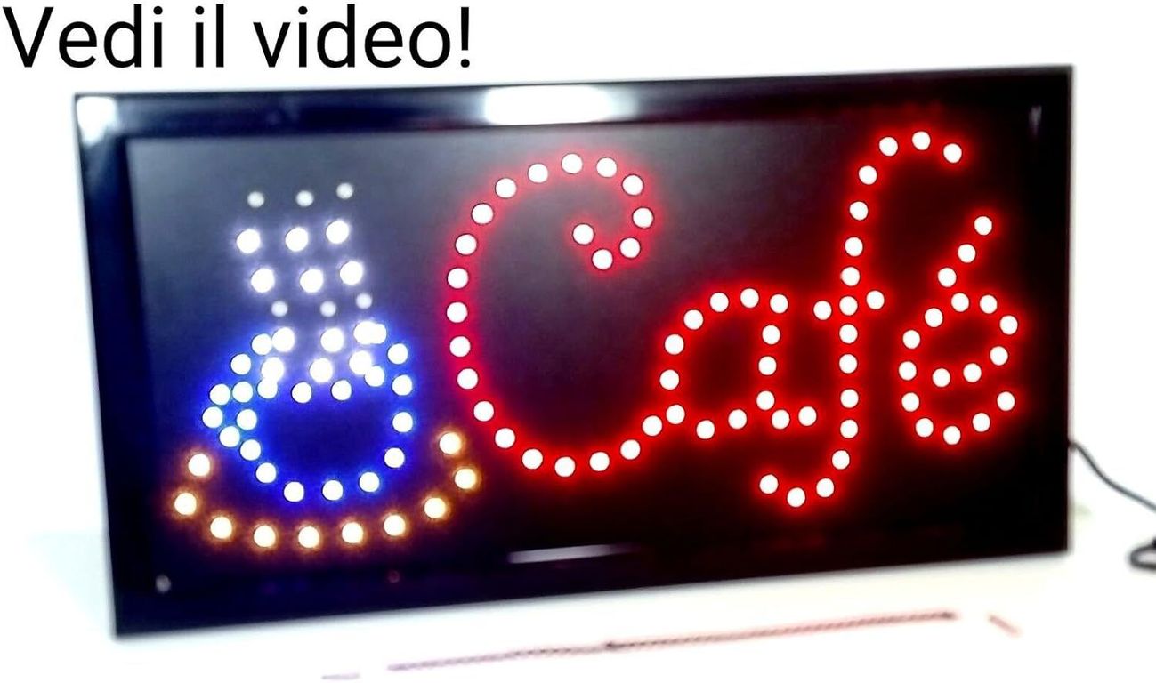 Aviso LED 48X25 Café Moblihouse MOBLIHOUSE | falabella.com