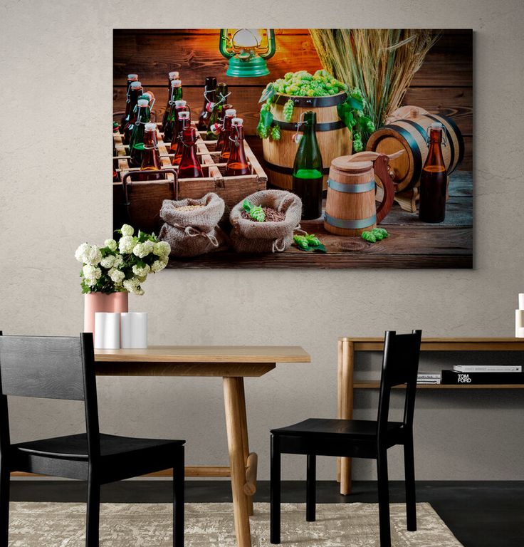 Cuadro En Lienzo Para Comedor Bodegon 212 150x100cm TAYRONA STORE ...