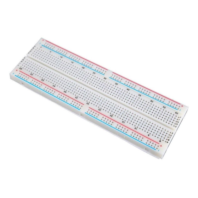 Protoboard 830 Puntos Y 2 Buses Con Adhesivo Mb-102 Arduino GENERICO | falabella.com