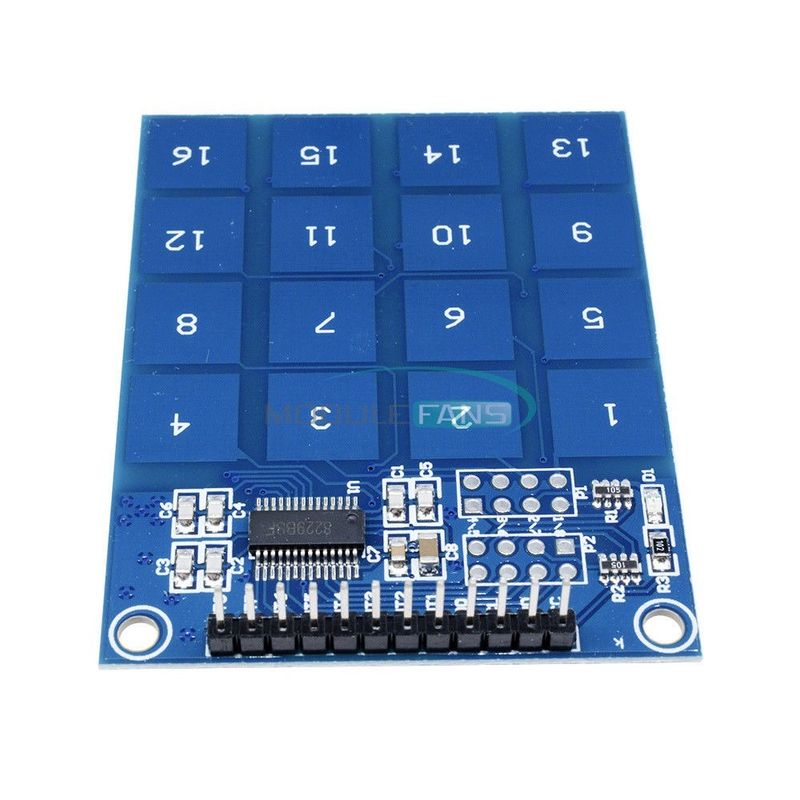 Teclado Capacitivo 16 Canales Ttp229 Arduino GENERICO | falabella.com