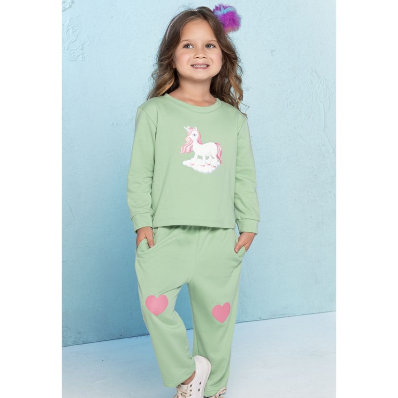 Conjunto Infantil Femenino Verde Mp 638 MARKETING PERSONAL | falabella.com