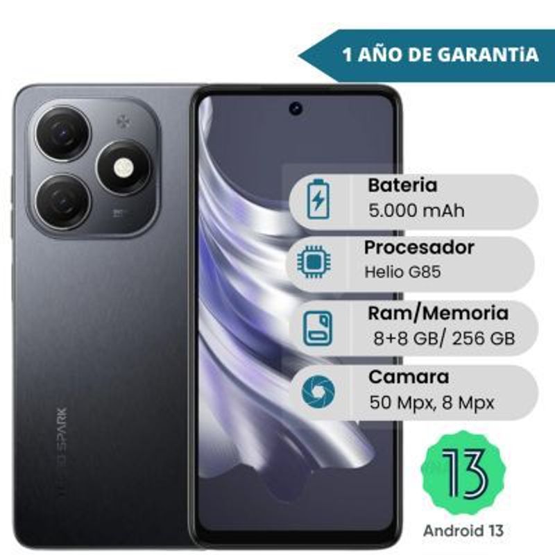 Tecno Pova 5 Dual Sim 256 Gb Mecha Black 8 Gb Ram TECNO MOBILE ...