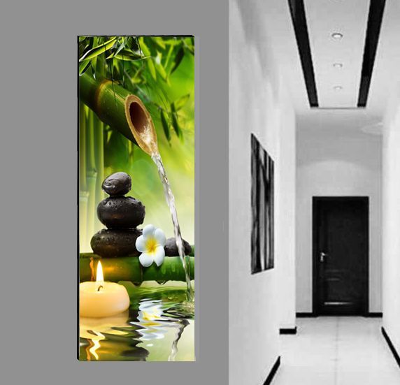 Cuadro Vertical Con Marco MDF Imagen Digital vinilo adhesivo 70x25cm ...