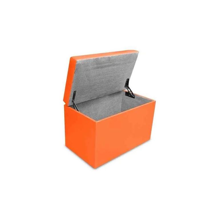 PUFF BAUL70X40X50 MICROFIBRA NARANJA MAGIC CLASS | falabella.com