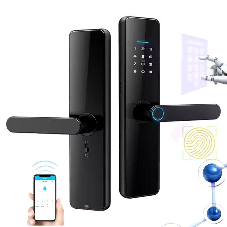 Cerradura Inteligente Chapá Digital Tuya Smart Huella - Wifi GENERICO ...