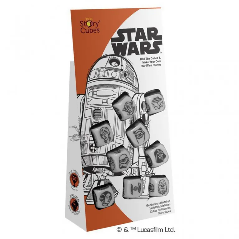 Story Cubes Star Wars Juego De Dados Español ASMODEE | Falabella Colombia