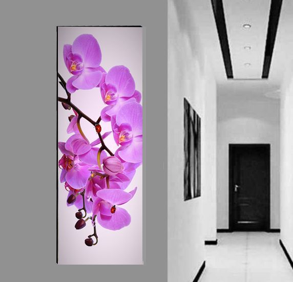 Cuadro Vertical Con Marco MDF Imagen Digital vinilo adhesivo 70x25cm ...