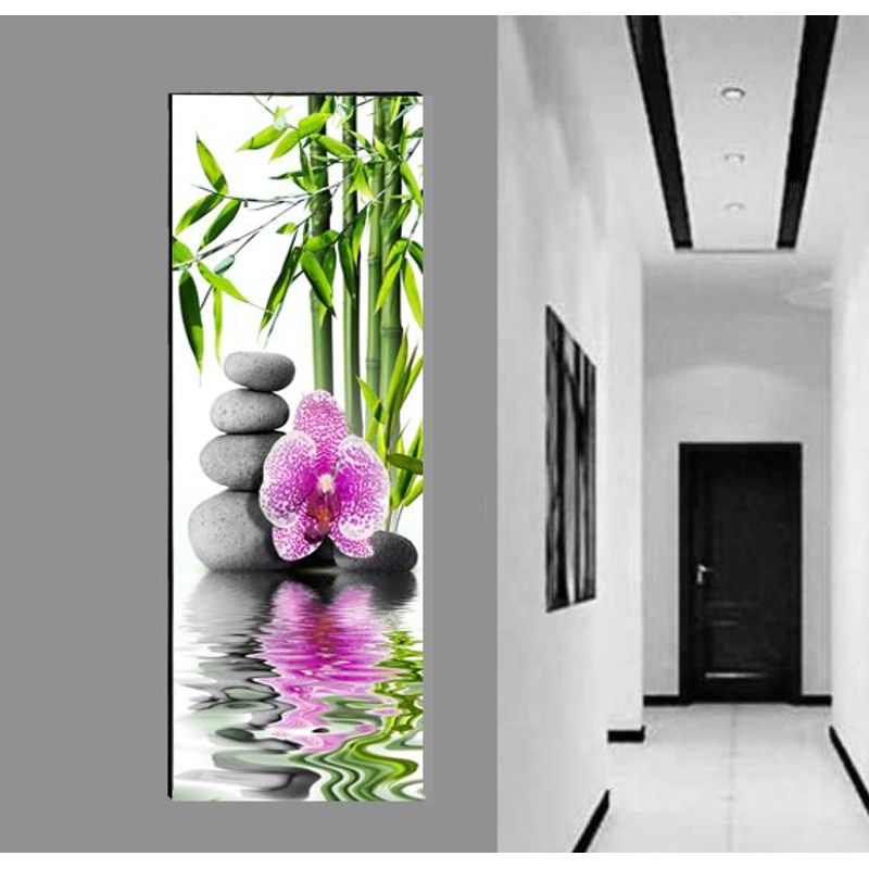 Cuadro Vertical Con Marco MDF Imagen Digital vinilo adhesivo 70x25cm ...