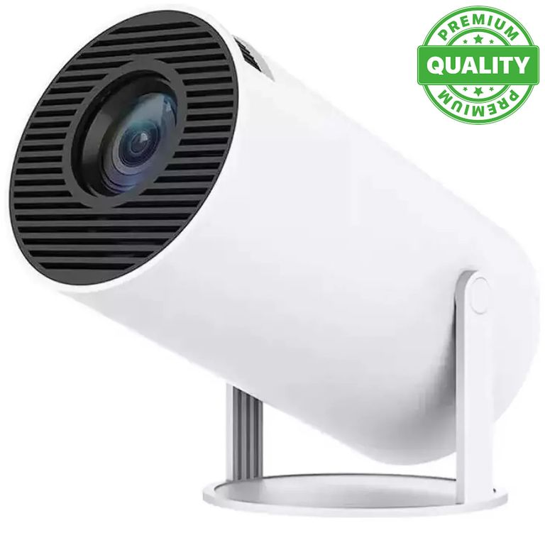 Proyector Video Beam 4K Cine Portatil LED Wifi Android 11 One Pixel Hy ...