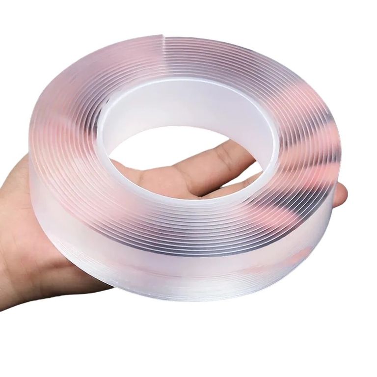 Cinta Mágica Ultra Adhesiva Doble Cara Reutilizable 5 Metros GENERICO ...